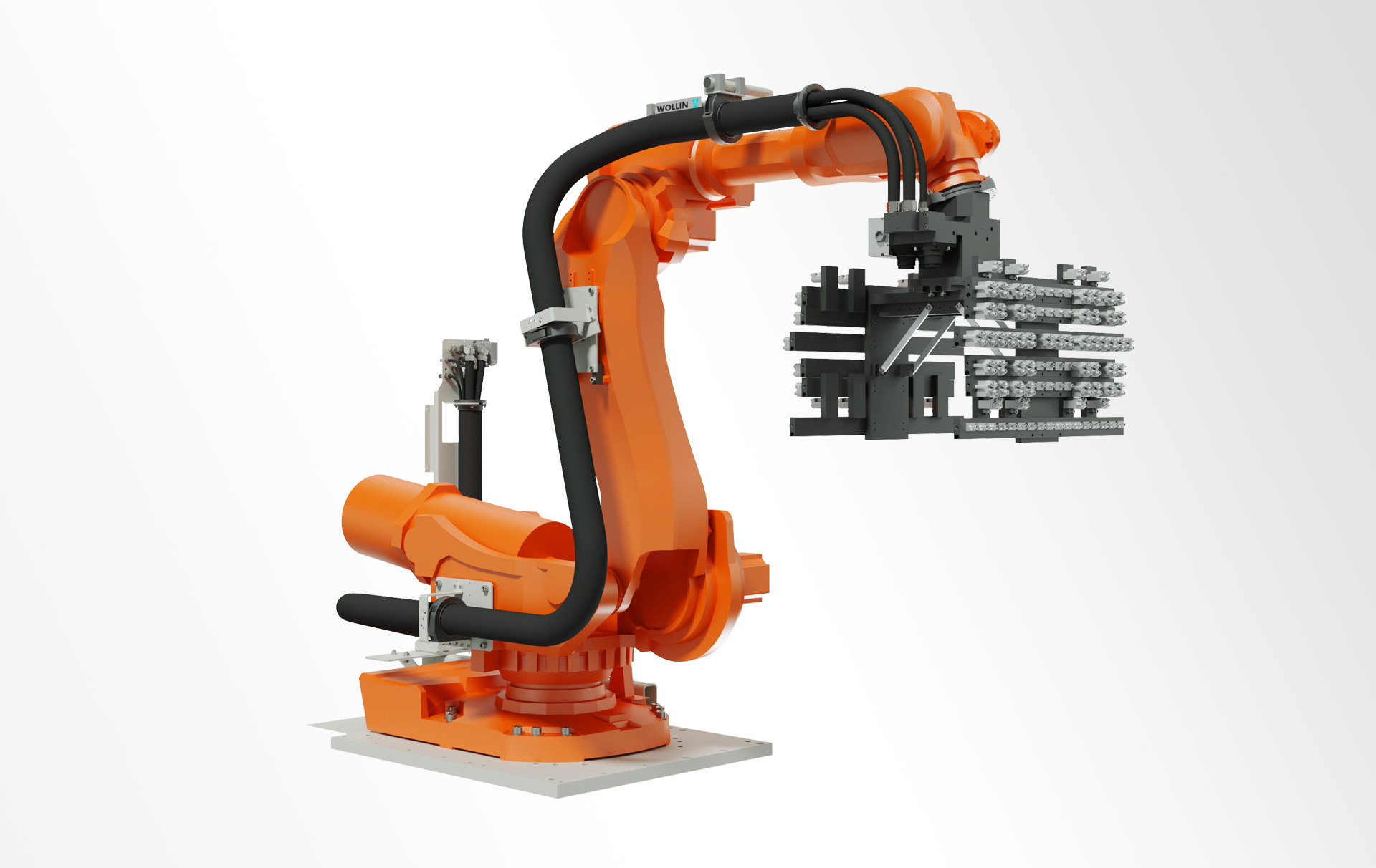 Die spraying robots - Wollin GmbH